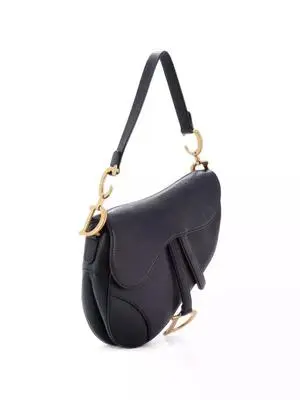 Dior Saddle Handbag Leather Medium Shoulder Bag