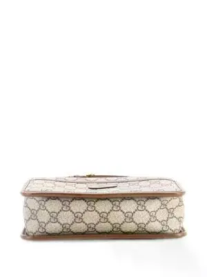 Gucci Interlocking G Patch Camera Bag Gg Coated Canvas Mini Crossbody Bag