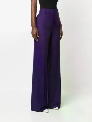 Alberta Ferretti High-waisted Tailored Trousers