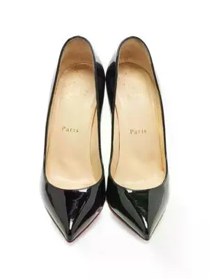 CHRISTIAN LOUBOUTIN Pigalle Follies Pointed-toe Pumps - Black