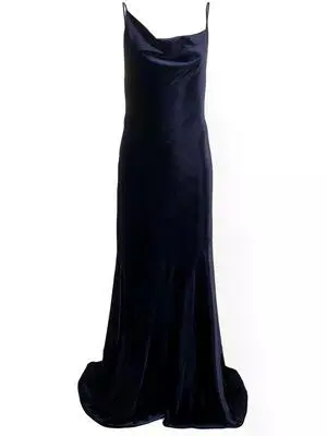 Philosophy Di Lorenzo Serafini Cowl Neck Sleeveless Gown