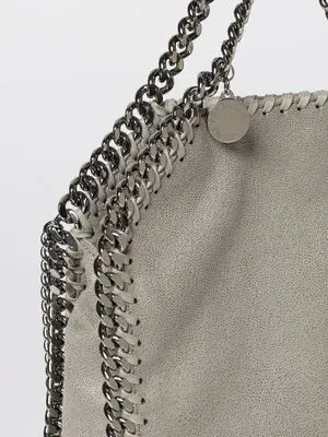 Stella McCartney Falabella Alter Mat Handbag With Chain Trim - Grey