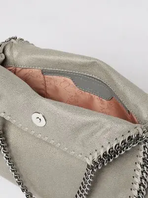Stella McCartney Falabella Alter Mat Handbag With Chain Trim - Grey