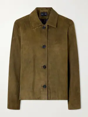 Proenza Schouler Irine Suede Jacket