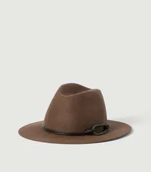 Brunello Cucinelli Felt Monili-detail Fedora