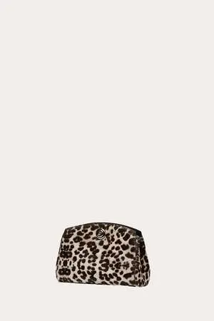 LIFFNER Pushlock Clutch Snow Leopard