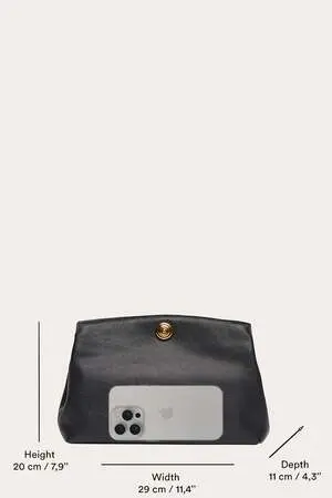 LIFFNER Pushlock Pouch In Suede - Red