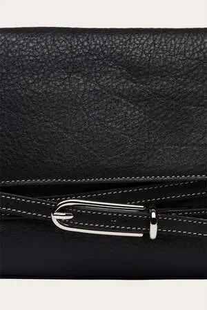 LIFFNER Belted Shoulder Bag Black