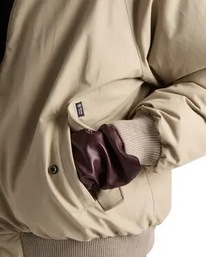 Prada Technical Poplin Down Jacket