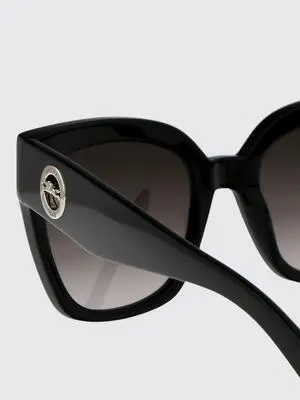 Longchamp Oversized Cat-eye Sunglasses In Acetate With Metallic Logo