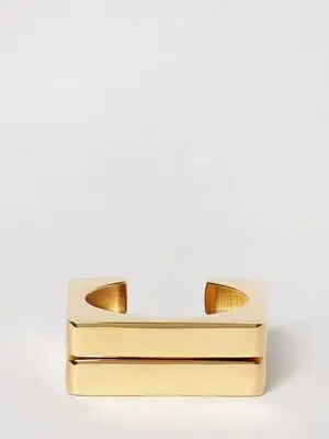 Elisabetta Franchi Set Of 2 Brass Bracelets - Gold