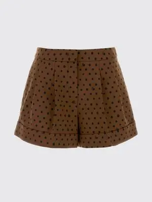 Fendi Polka Dot Wool Blend Shorts