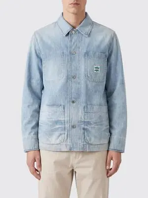 Closed Shirt Jacket In Organic Cotton Denim With Patch Pockets - Blue