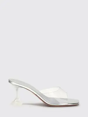 Amina Muaddi Lupita Pvc Mules - Transparent