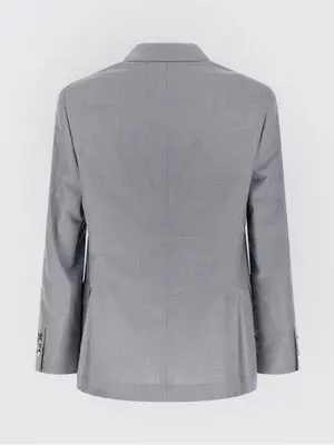 Brunello Cucinelli Virgin Wool And Silk Single-breasted Blazer