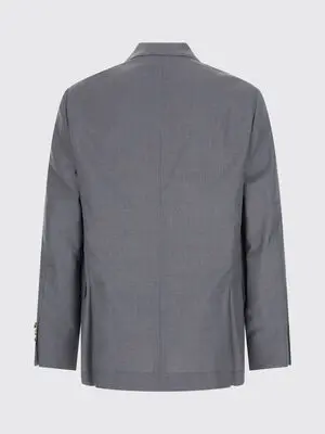 Brunello Cucinelli Single-breasted Virgin Wool Ceremony Blazer With Peak Lapels