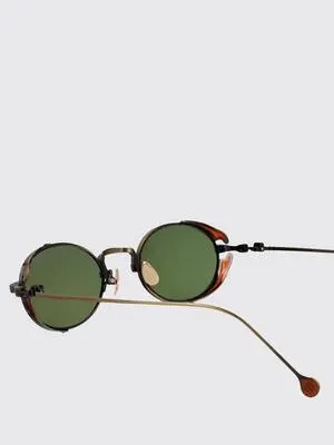 Matsuda Oval Frame Sunglasses In Metal With Uva/uvb Protective Lenses