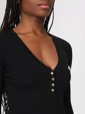 Elisabetta Franchi Silk Blend Midi Dress