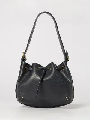 Jérôme Dreyfuss Andy Grained Lambskin Bucket Bag With Drawstring