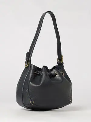 Jérôme Dreyfuss Andy Grained Lambskin Bucket Bag With Drawstring