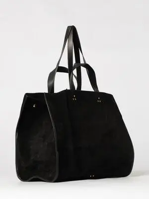Jérôme Dreyfuss Leon Large Suede Calfskin Tote Bag With Pouch