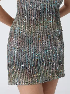 Missoni Sequin Halterneck Mini Dress