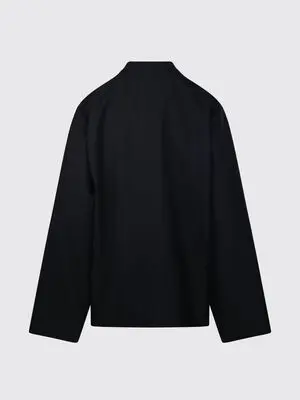 RÓHE Short Single-breasted Coat In Virgin Wool And Mohair With Toggle Closure
