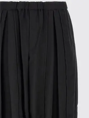 Comme Des Garçons Wide-leg Jersey Trousers With Elasticated Cuffs