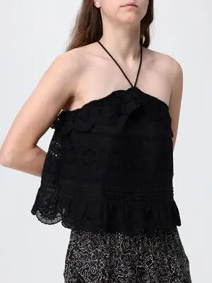 Isabel Marant Étoile Prisha Top With Ruffles