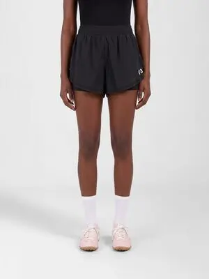Y3 Stretch Technical Fabric Sports Shorts With Elasticated Mid-rise Waist