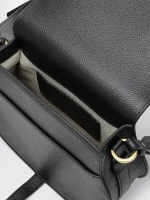 Chloé Grained Leather Marcie Bag - Black