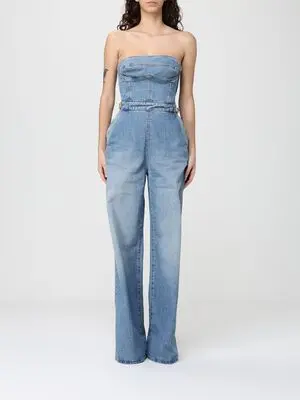 Elisabetta Franchi Denim Jumpsuit