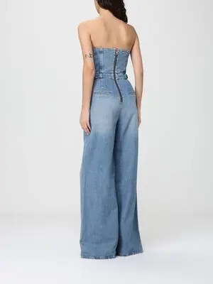 Elisabetta Franchi Denim Jumpsuit