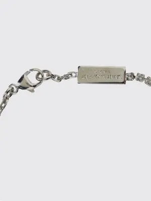 Saint Laurent Cassandre Brass Bracelet With Monogram