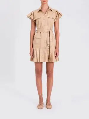 TWINSET Chemisier Dress In Cotton - Rope