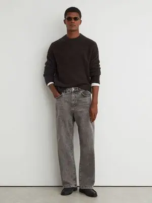REISS Loose-fit Rigid-denim Jeans