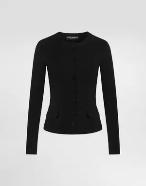 Dolce & Gabbana Wool Jacket Blazers - Black