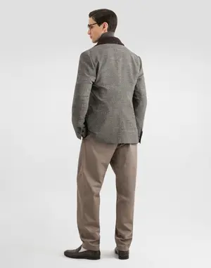 Dolce & Gabbana Portofino Single-breasted Jacket In Birdseye Wool Suits And Blazers