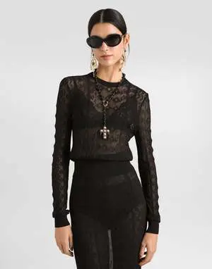 Dolce & Gabbana Lace Pullover Collection