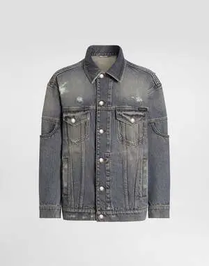 Dolce & Gabbana Denim Jacket� Denim And Jeans Multi-colored - Multicolor