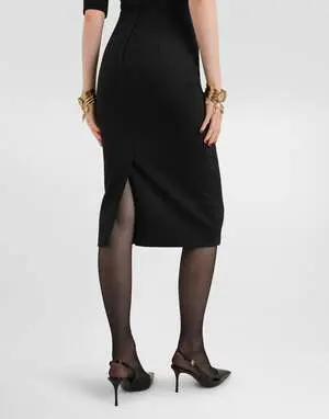 Dolce & Gabbana Double Wool Crêpe Dress Collection