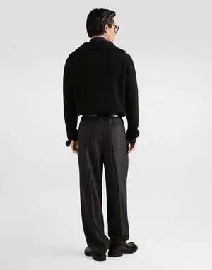 Dolce & Gabbana Virgin Wool Cardigan With Embroidery