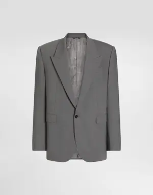 Dolce & Gabbana Palermo Single-breasted Wool Jacket� Suits And Blazers - Grey
