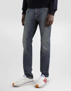 Dolce & Gabbana Pantalone Denim Multi-colored Cotton