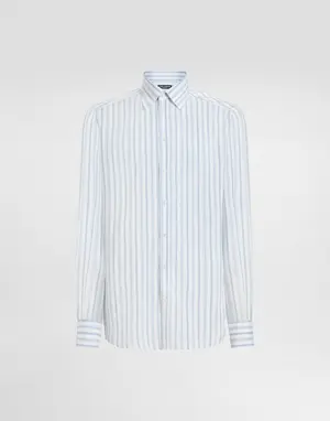 Dolce & Gabbana Striped Cotton Shirt Shirts - Multicolor