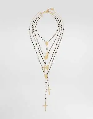 Dolce & Gabbana Multi-rosary Necklace - Gold