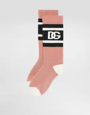 Dolce & Gabbana Cotton Socks With Logo Accessories