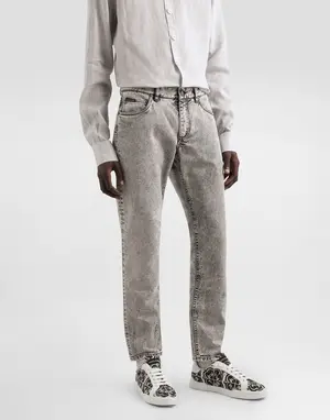 Dolce & Gabbana Regular Cotton Jeans Denim Multi-colored