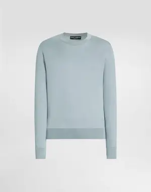 Dolce & Gabbana Silk Pullover Sweaters And Cardigans - Multicolor