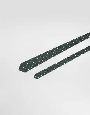 Dolce & Gabbana Polka Dot-print Silk Twill Tie Collection